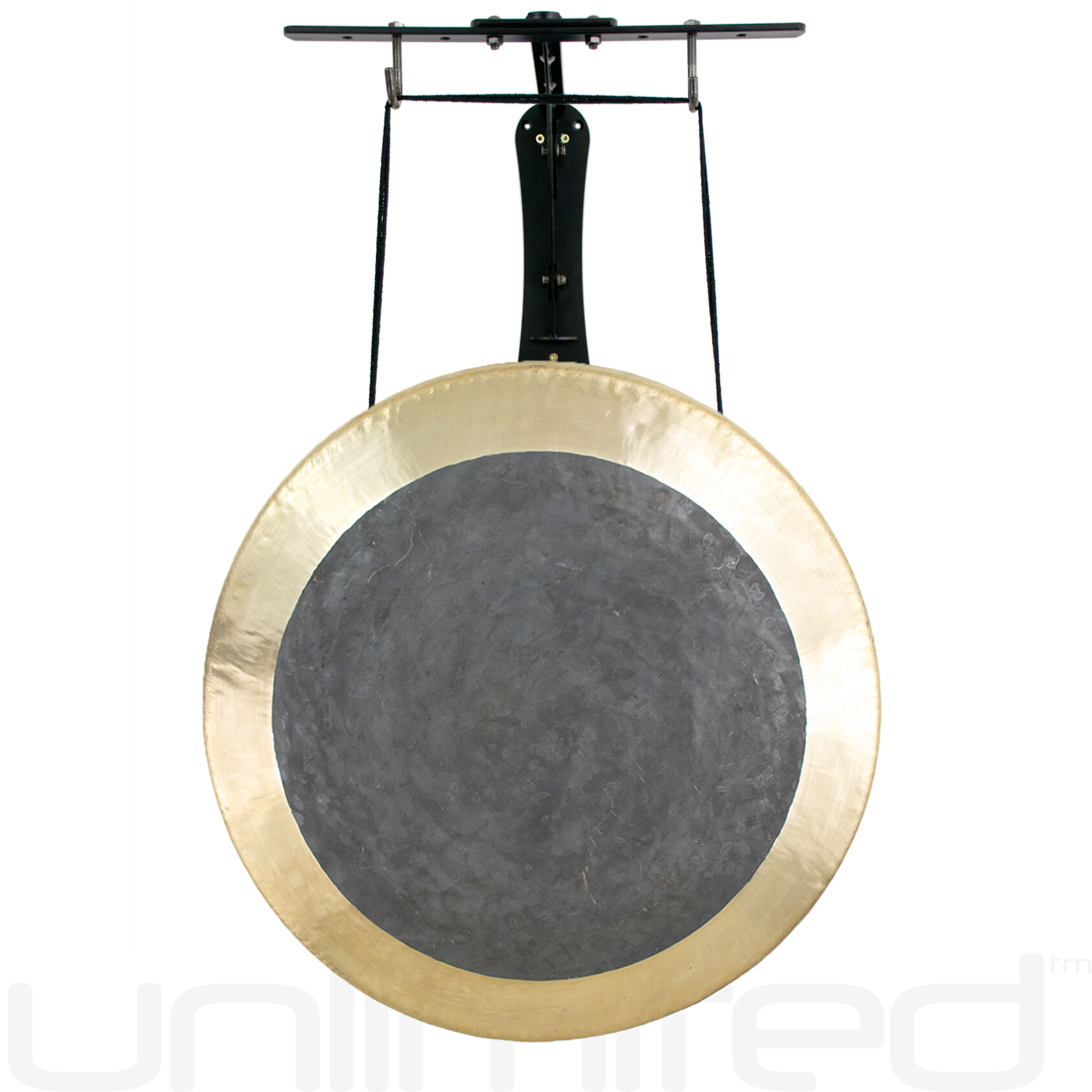 22" Chinese Gongs on the Internal Wave Gong Hanger - Gongs Unlimited