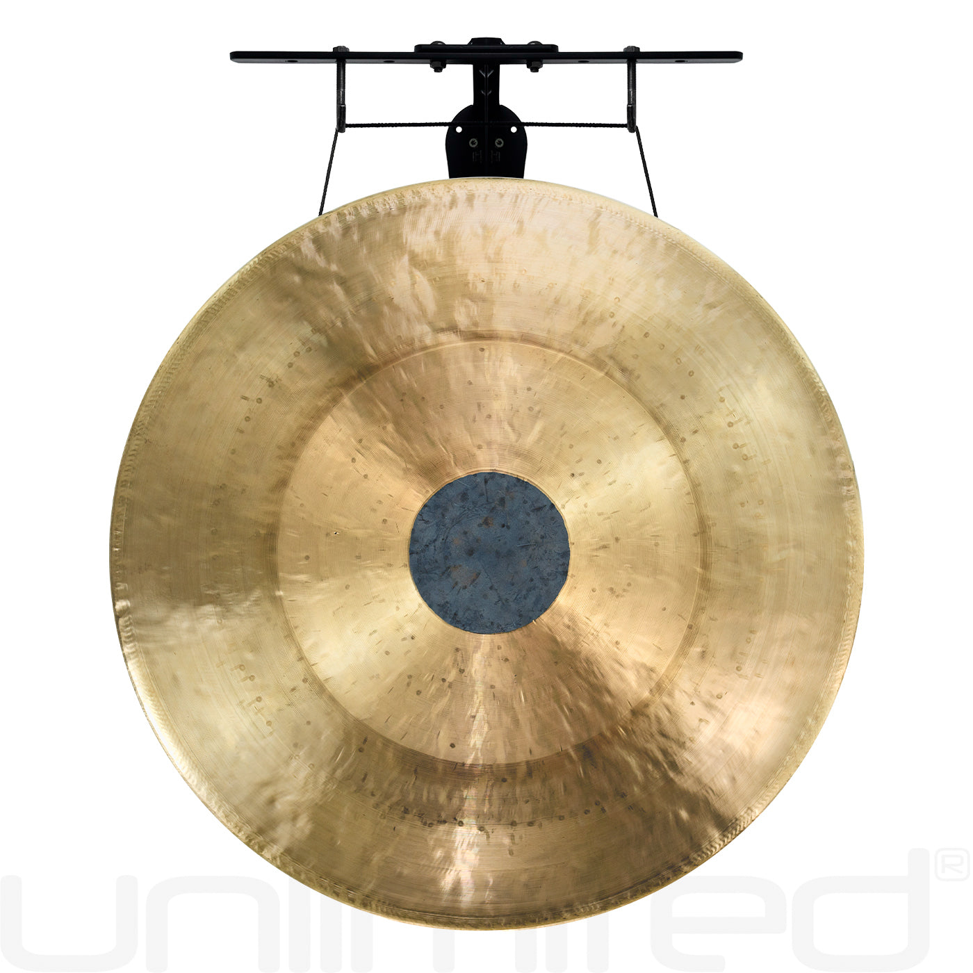 22" Chinese Gongs on the Internal Wave Gong Hanger - Gongs Unlimited