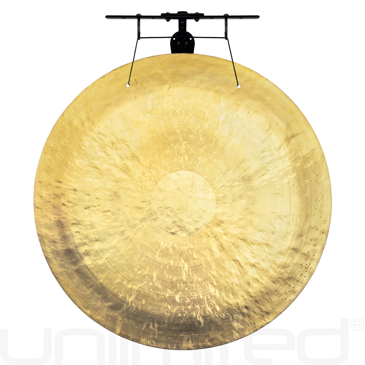 30" to 32" Chinese Gongs on the Internal Wave Gong Hanger - Gongs Unlimited