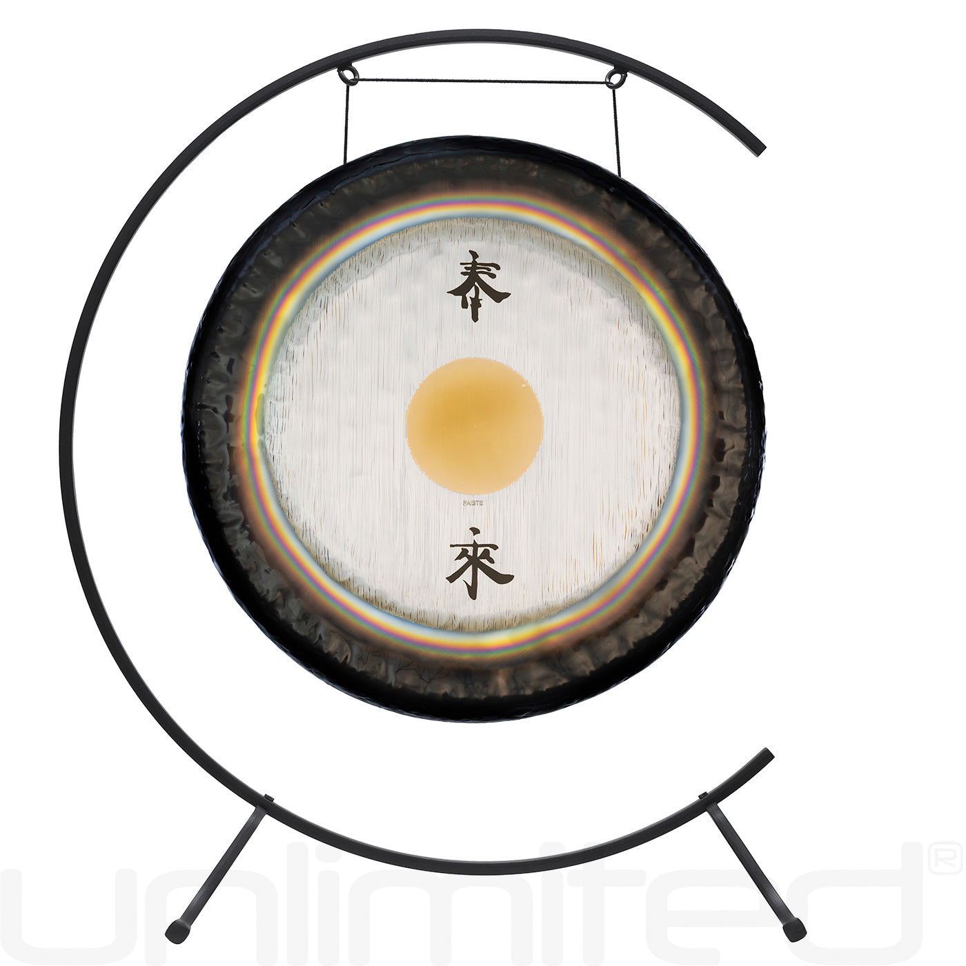24" to 26" Paiste Symphonic Gongs on the Welcoming Stand - Gongs Unlimited