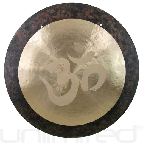 Gongs with Spiritual Symbols - Gongs Unlimited