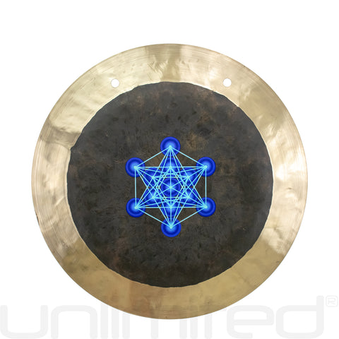 Gongs with Spiritual Symbols - Gongs Unlimited
