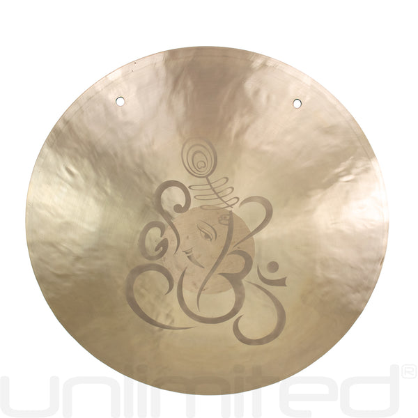 Gongs with Hindu Symbols - Gongs Unlimited