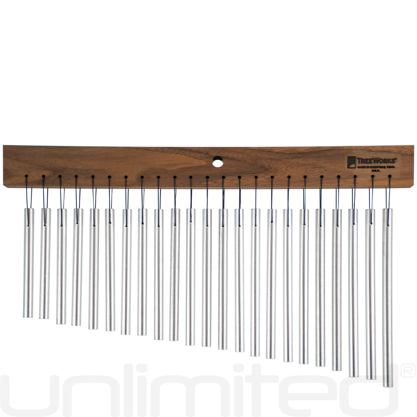 TreeWorks Medium Single Row Classic Chimes (TRE23) - Gongs Unlimited